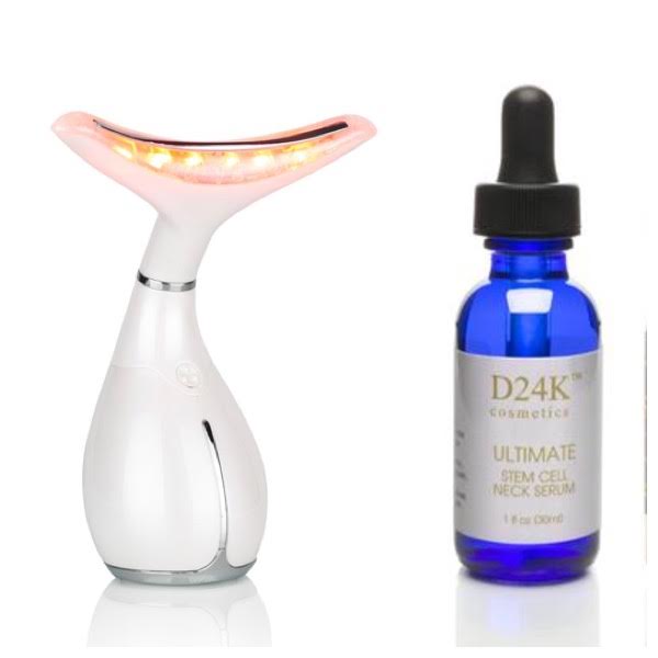 Dynamic Sonic DERMA NECK LIFT With Light Therapy Plus D24K By D'or ...