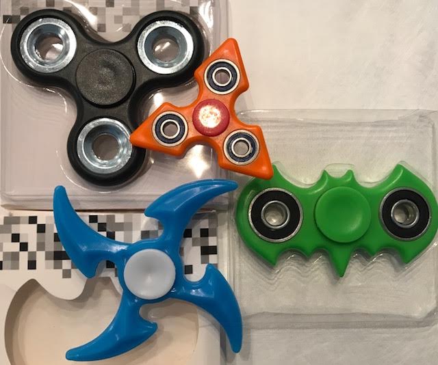 Batman PlusTri Fidget Hand Spinner 4 pieces | Property Room