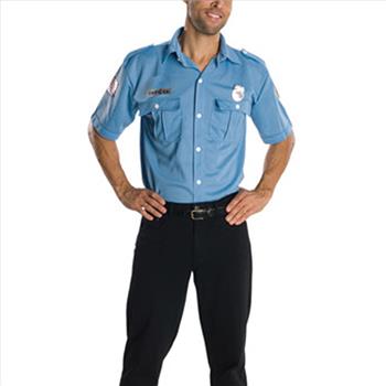 Rapier Light Blue Uniform Dress Shirt, Size 16.5R | Property Room