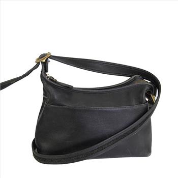 VINTAGE COACH 9136 LEGACY BLACK LEATHER SHOULDER CROSS BODY HANDBAG ...