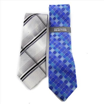 Fathers Day Gift - 2 Kenneth Cole Reaction Men's Silk Ties | Property Room