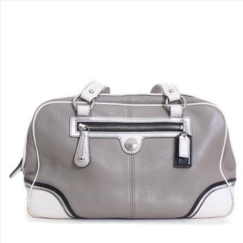 Coach Spectator Laura Satchel Shoulder Purse Bowling Doctor Bag Satchel ...