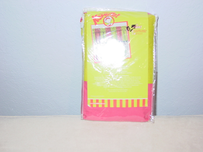 Little Miss Matched Komboze! New Kid Reversible Valance Size 84'' x 15 ...