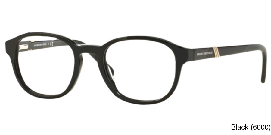 Brooks Brothers BB 2024 6000 Black Frames Eyeglasses 50mm - 153 ...