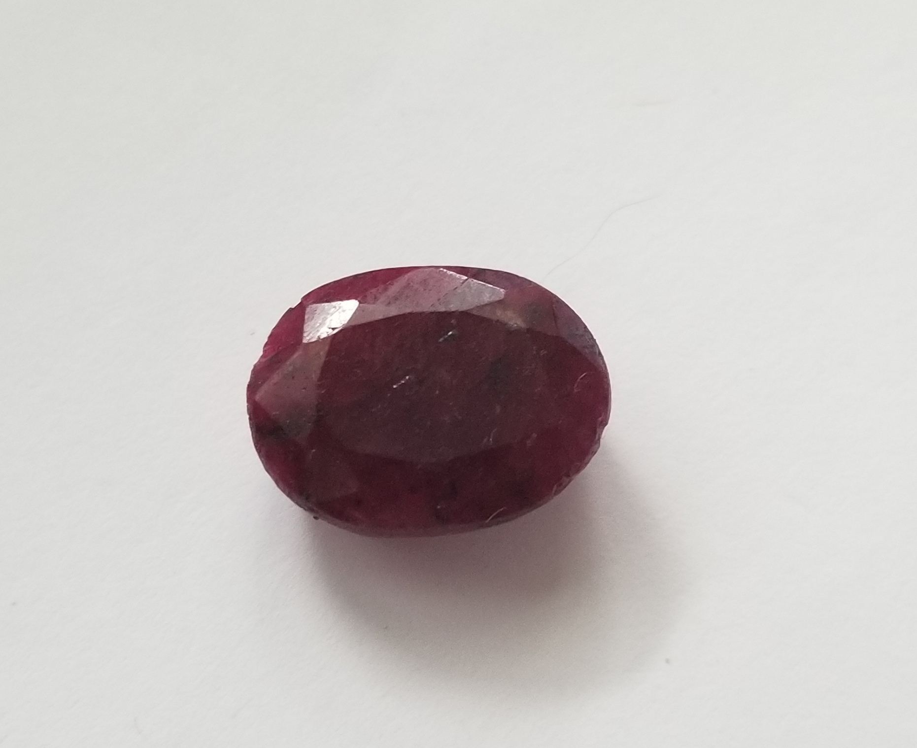16.12 ct Natural Ruby Oval Cut Loose Gemstone | Property Room