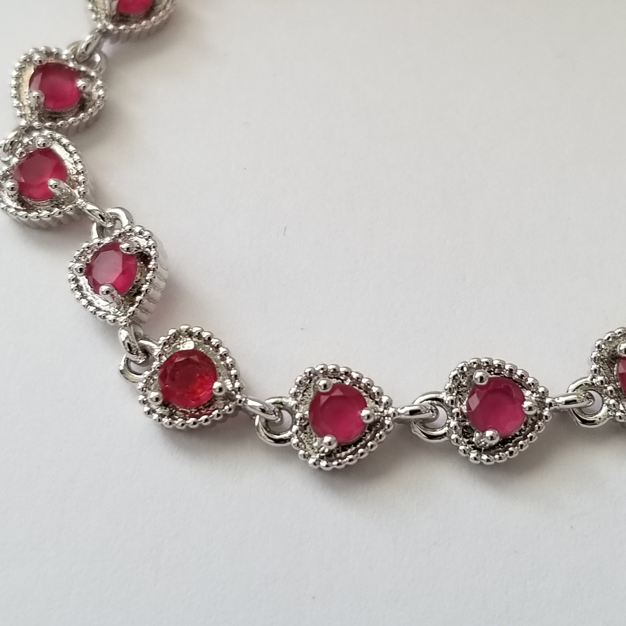 No Reserve Ruby Heart Bracelet | Property Room