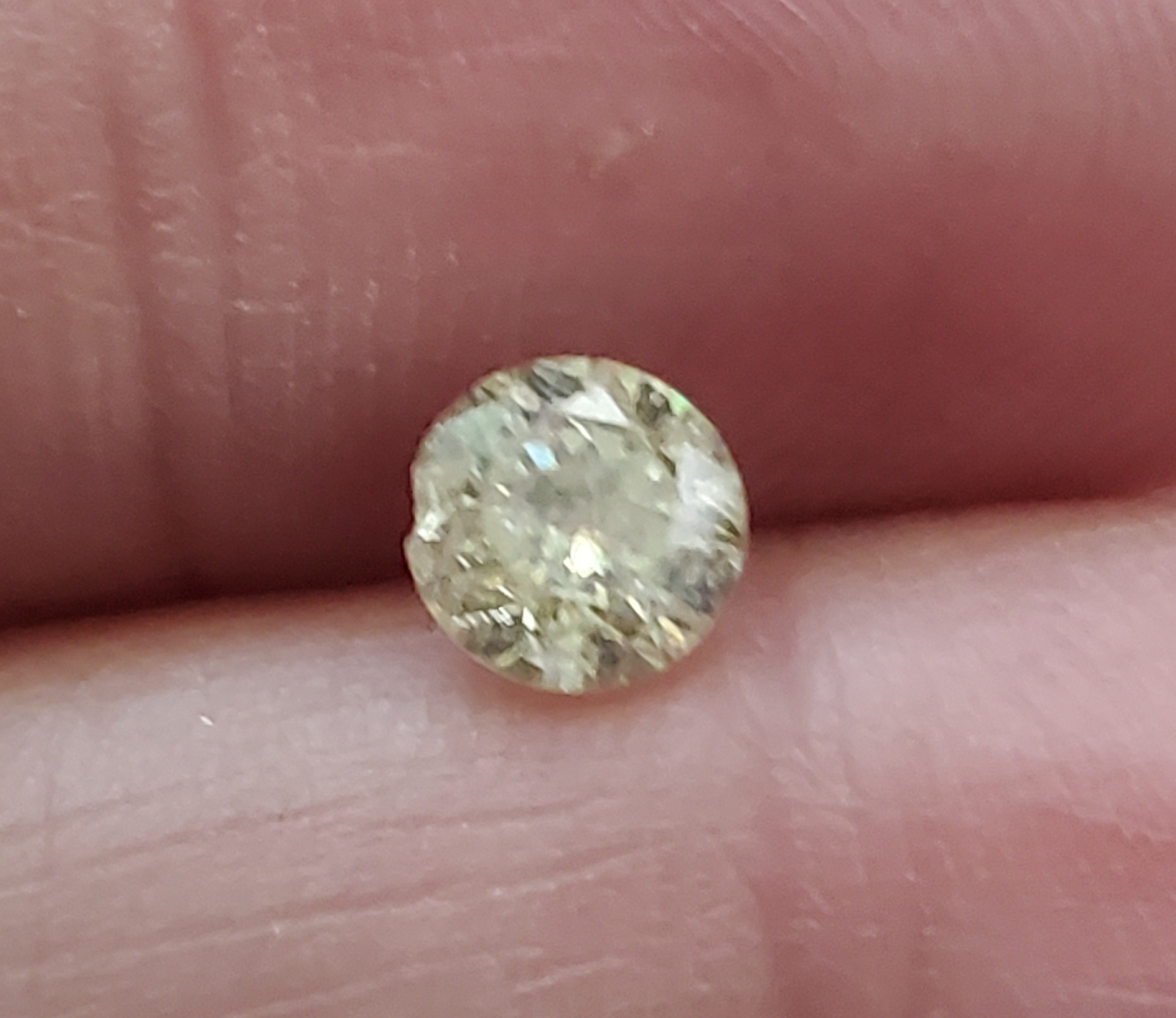No Reserve .57 ct Natural Diamond Round Cut Loose Gemstone | Property Room