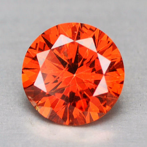 Rare .10 ct Natural Red Diamond Round Cut Loose Gemstone | Property Room