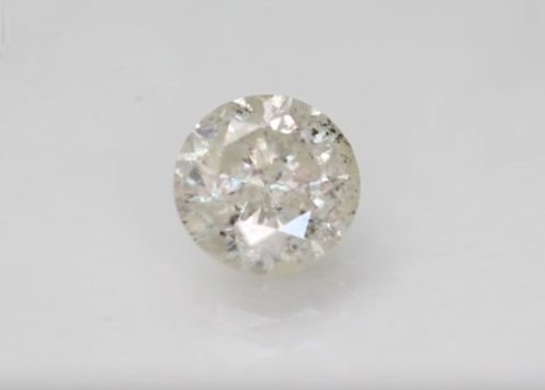 No Reserve .94 ct Natural Diamond Round Cut Loose Gemstone | Property Room