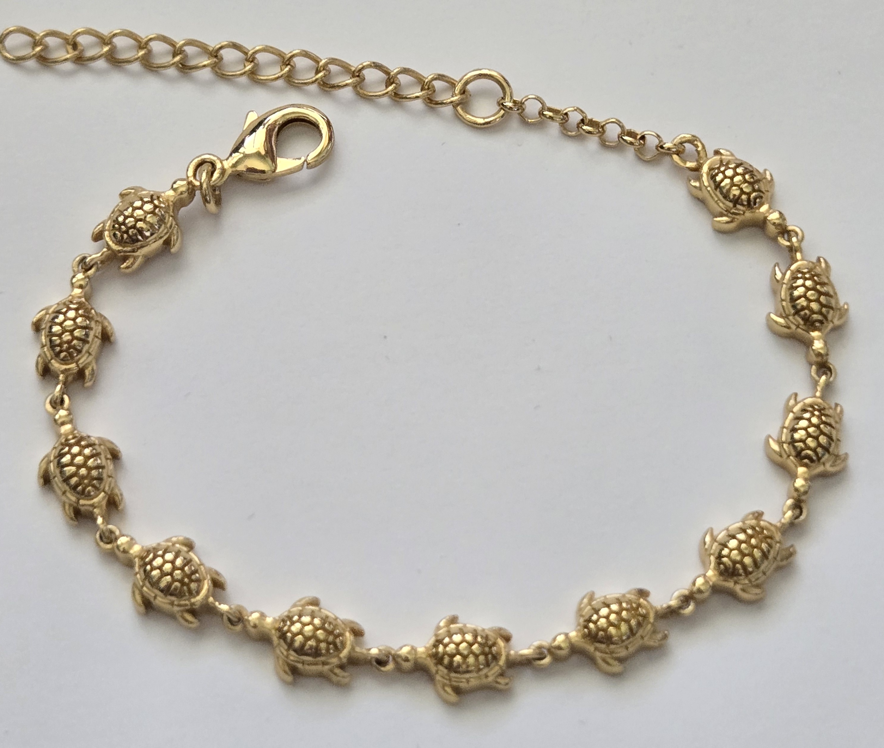 No Reserve 18k Gold Bonded Turtle Bracelet | Property Room