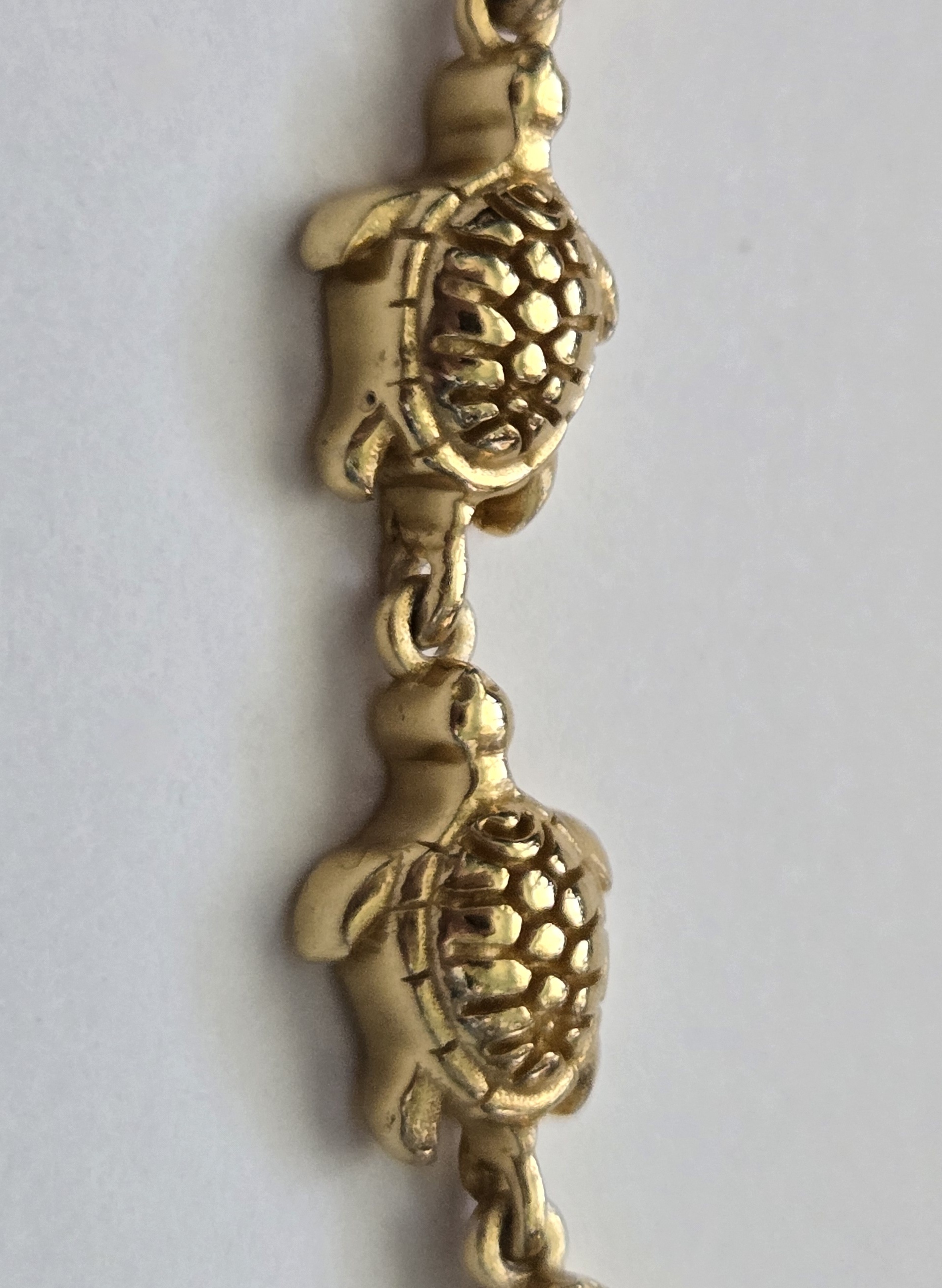 No Reserve 18k Gold Bonded Turtle Bracelet | Property Room