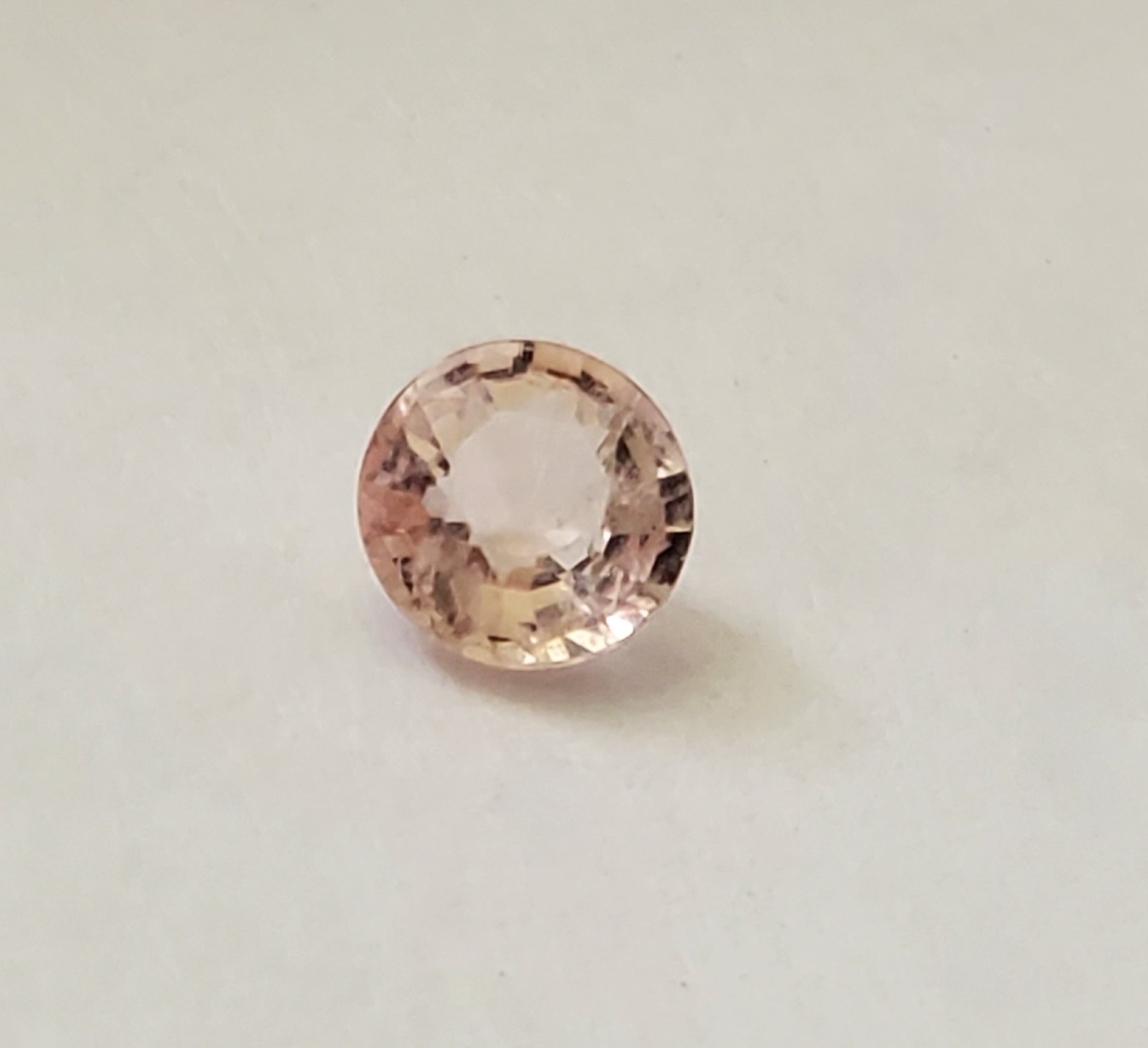 No Reserve .80 ct Natural Morganite Loose Gemstone | Property Room