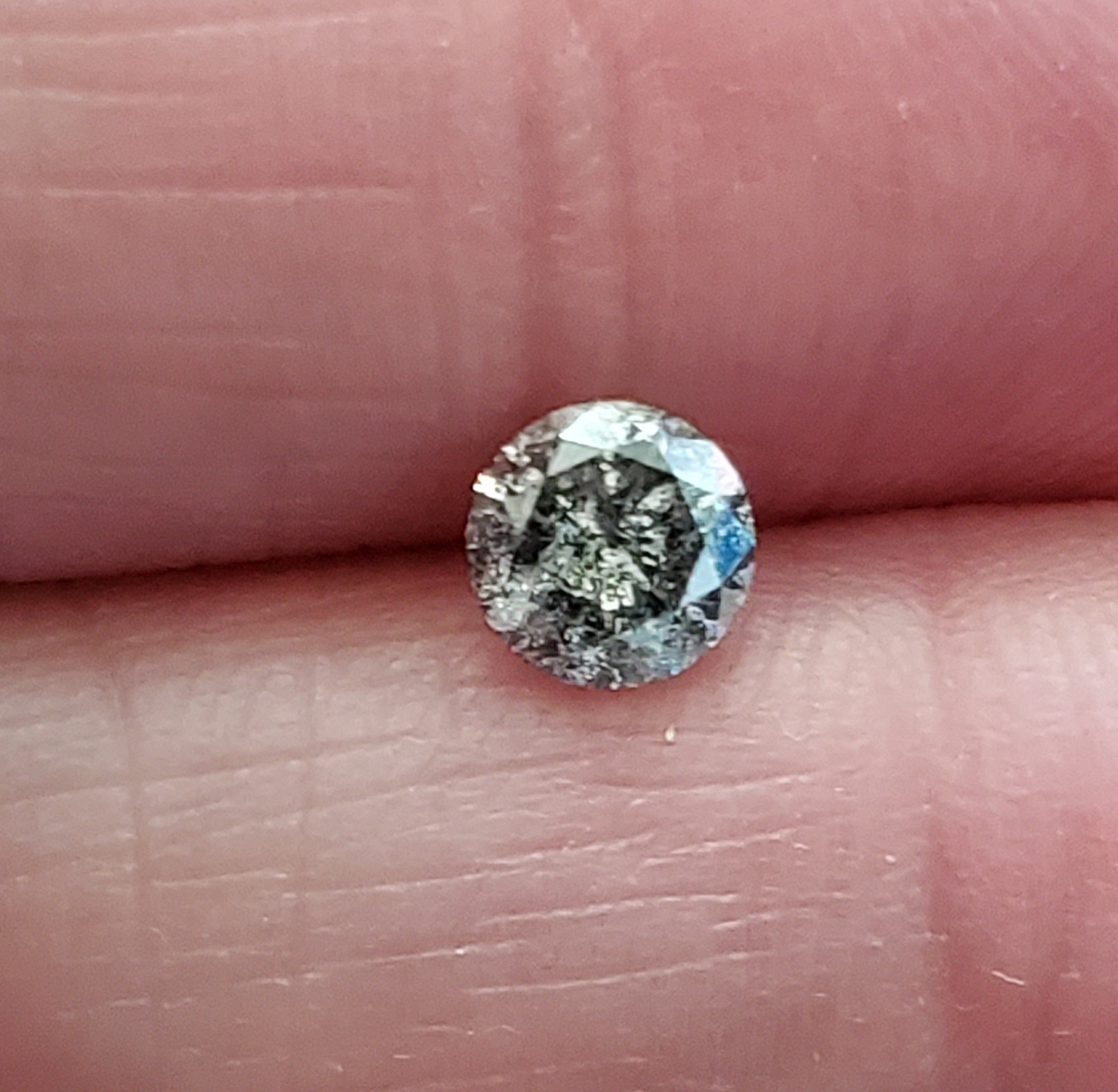 No Reserve .45 ct Natural Diamond Round Cut Loose Gemstone | Property Room