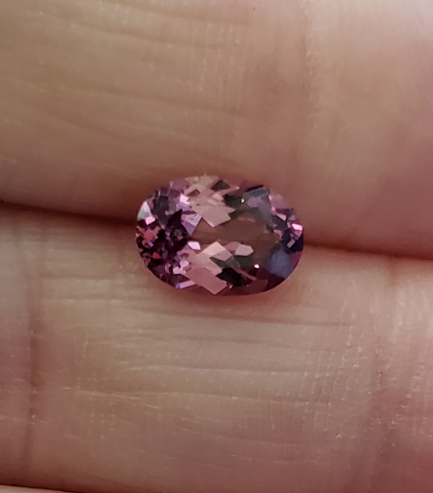 No Reserve VVS 7x6mm Natural Rhodolite Garnet Round Cut Loose Gemstone ...