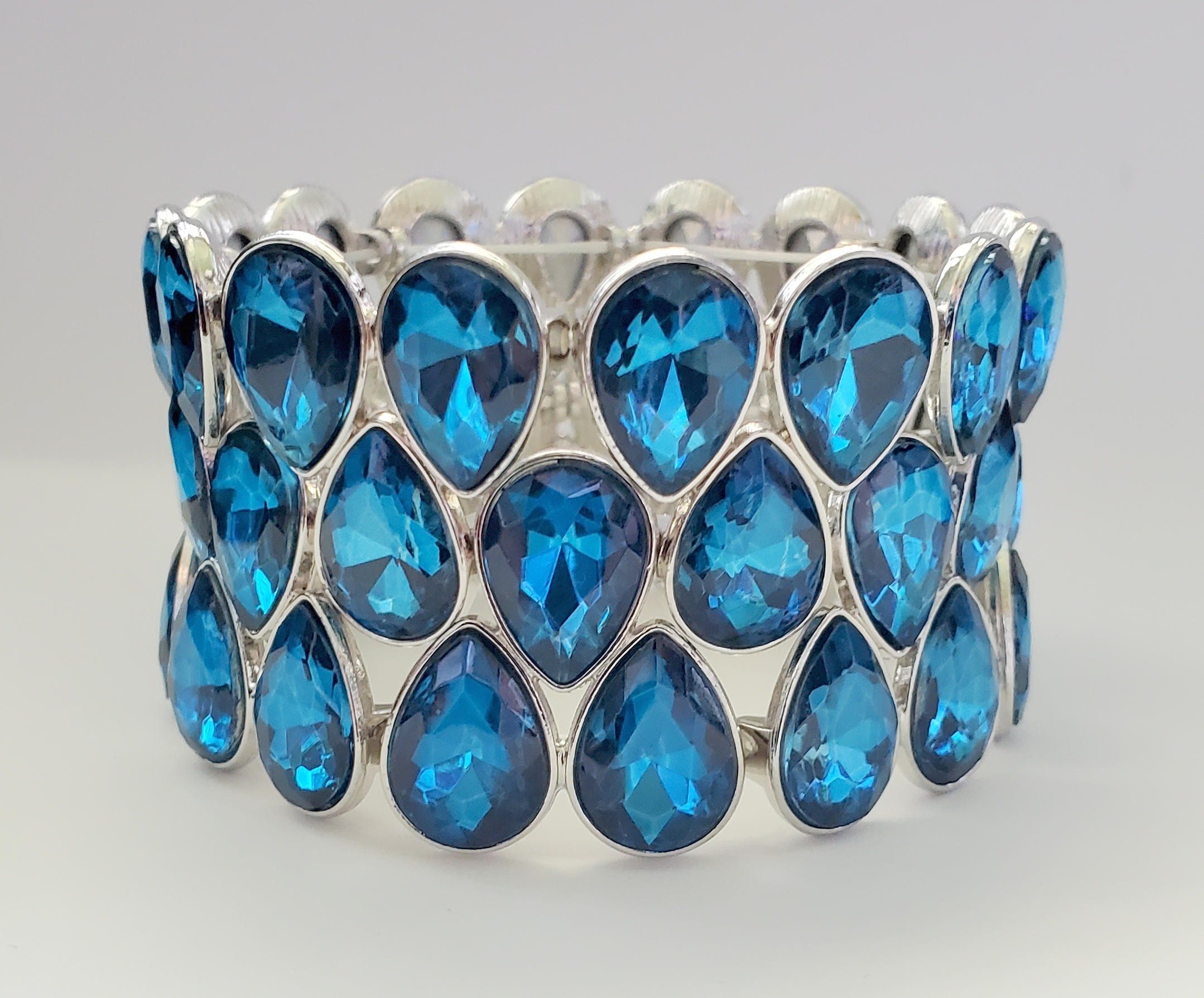 No Reserve Blue Crystal Bracelet | Property Room