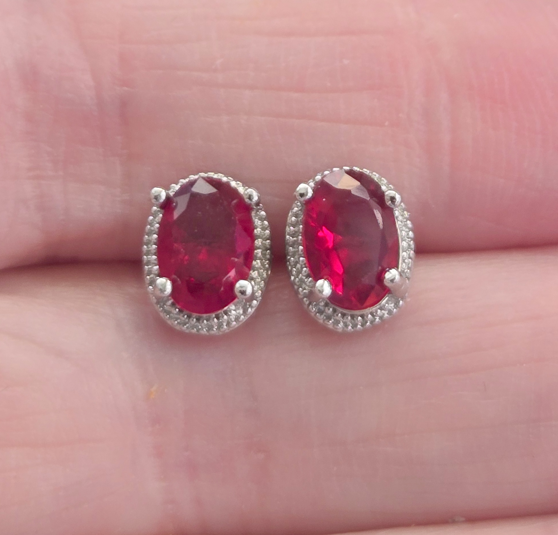 No Reserve Ruby Stud Earrings | Property Room