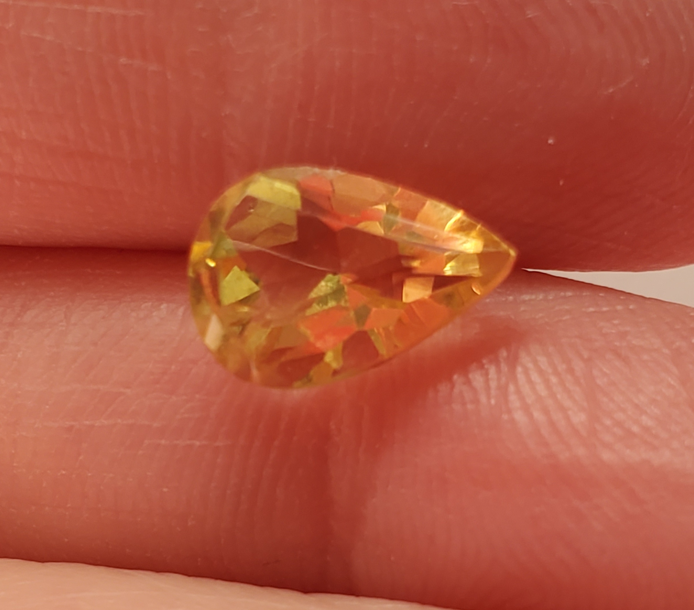 1.72 ct Natural Citrine Pear Cut Loose Gemstone | Property Room