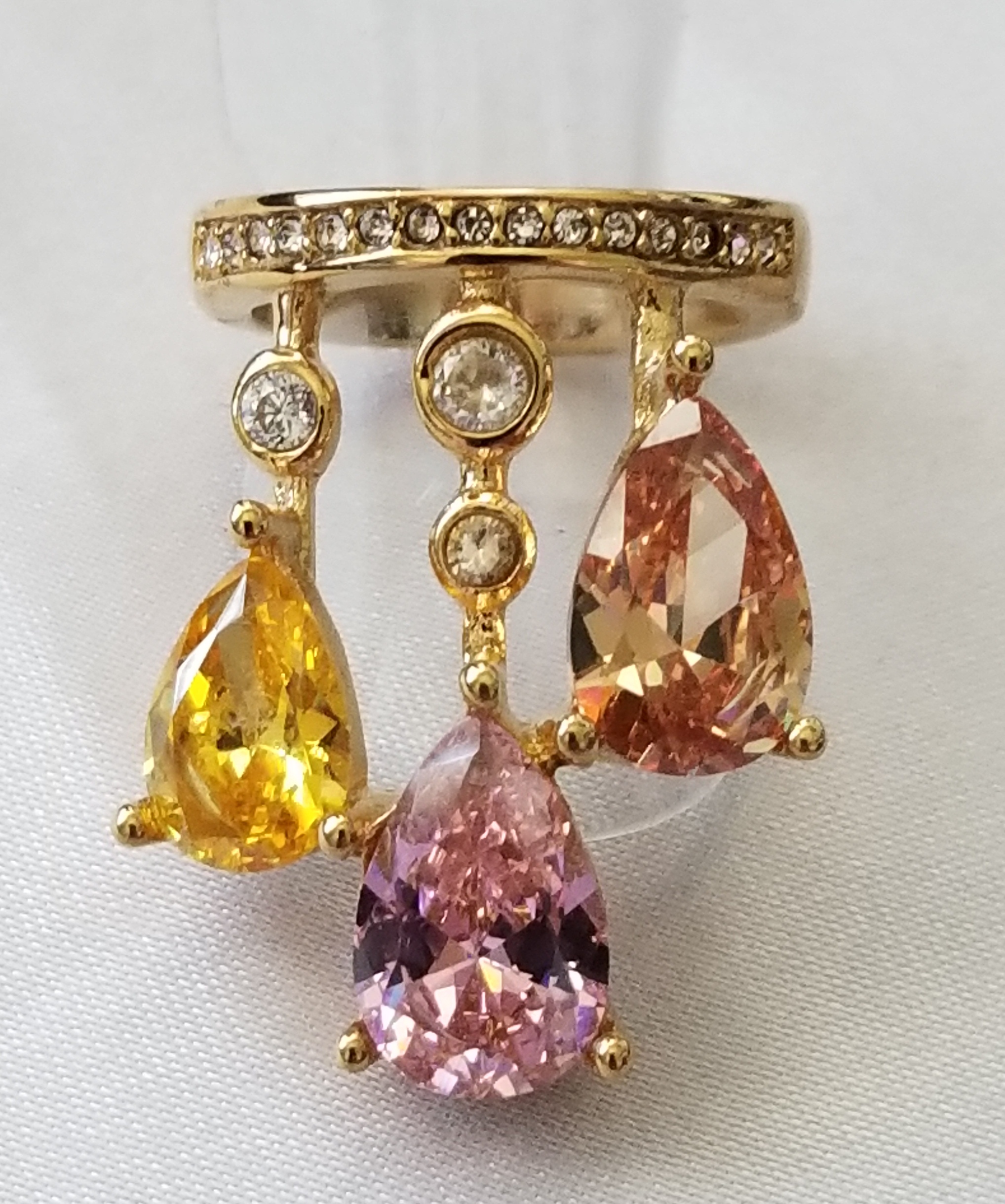 No Reserve Multi Color Gemstone Ring | Property Room