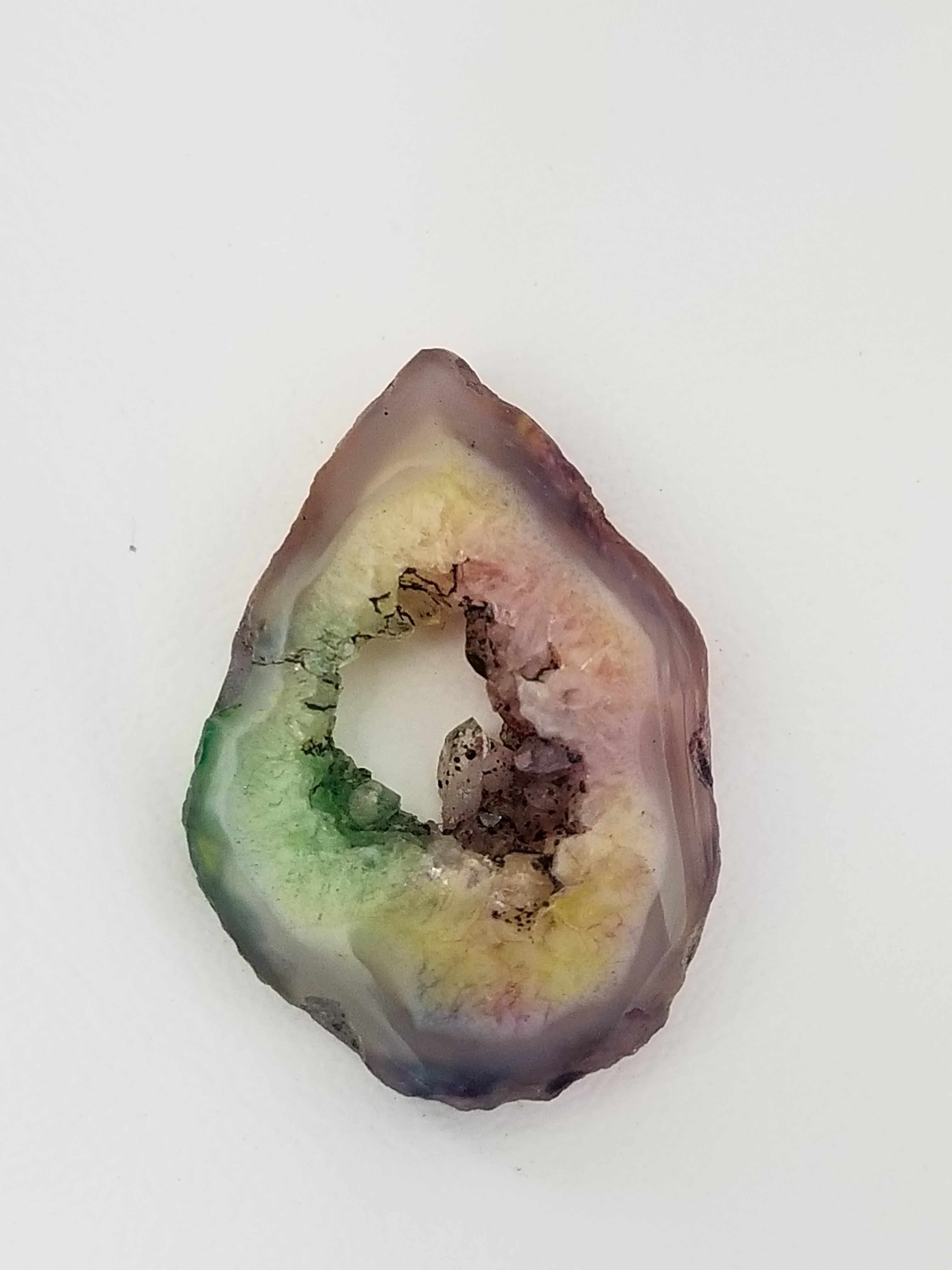 33.64 ct Natural Rainbow Druzy Quartz Loose Gemstone | Property Room