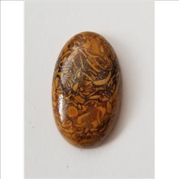 22.35 ct Natural Indian Script Stone Oval Cut Loose Gemstone | Property ...