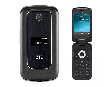 UNLOCKED - ZTE Cymbal Z320 4GB 4G LTE Basic Flip Phone | Property Room