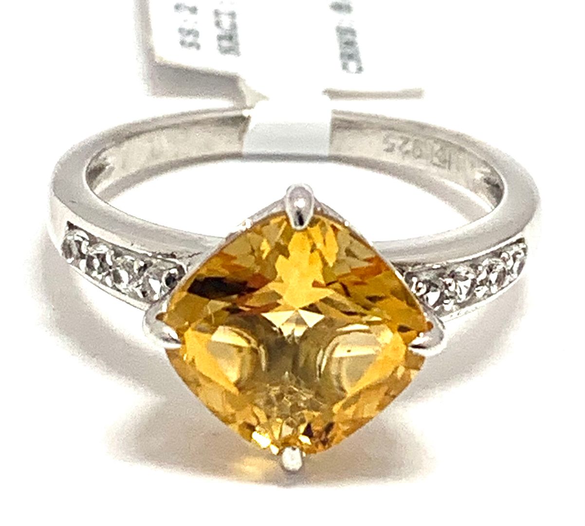 Colore SG Lorenzo 18k White Gold & .925 Sterling Silver 3.31ctw Genuine ...