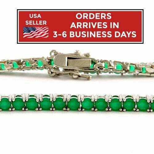 Emerald Classic 4 Prong Tennis Bracelet | Property Room