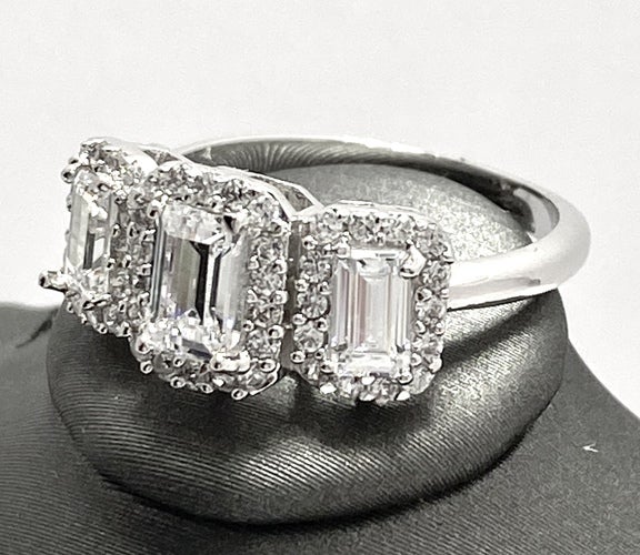 NO RESERVE Celebrity Jewelry Collection .925 Sterling Silver, 3.50ct ...