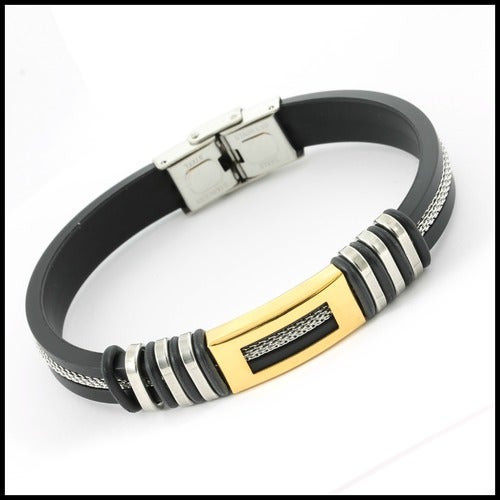 Three-Tone Adjustable Men's Bracelet | Property Room