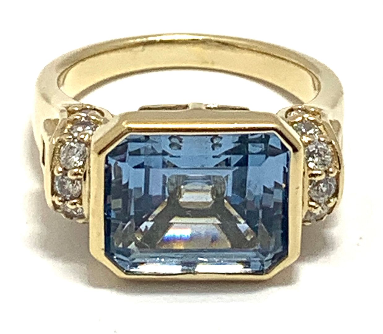 TOVA Designer .925 Sterling Silver London Blue Topaz, Ruby & Diamonique ...