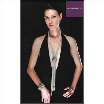 Adami & Martucci Italian Designer Mesh Collection Extra Long Sterling ...