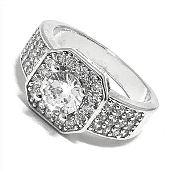 2.00ctw Diamonique Diamond Engagement Ring | Property Room