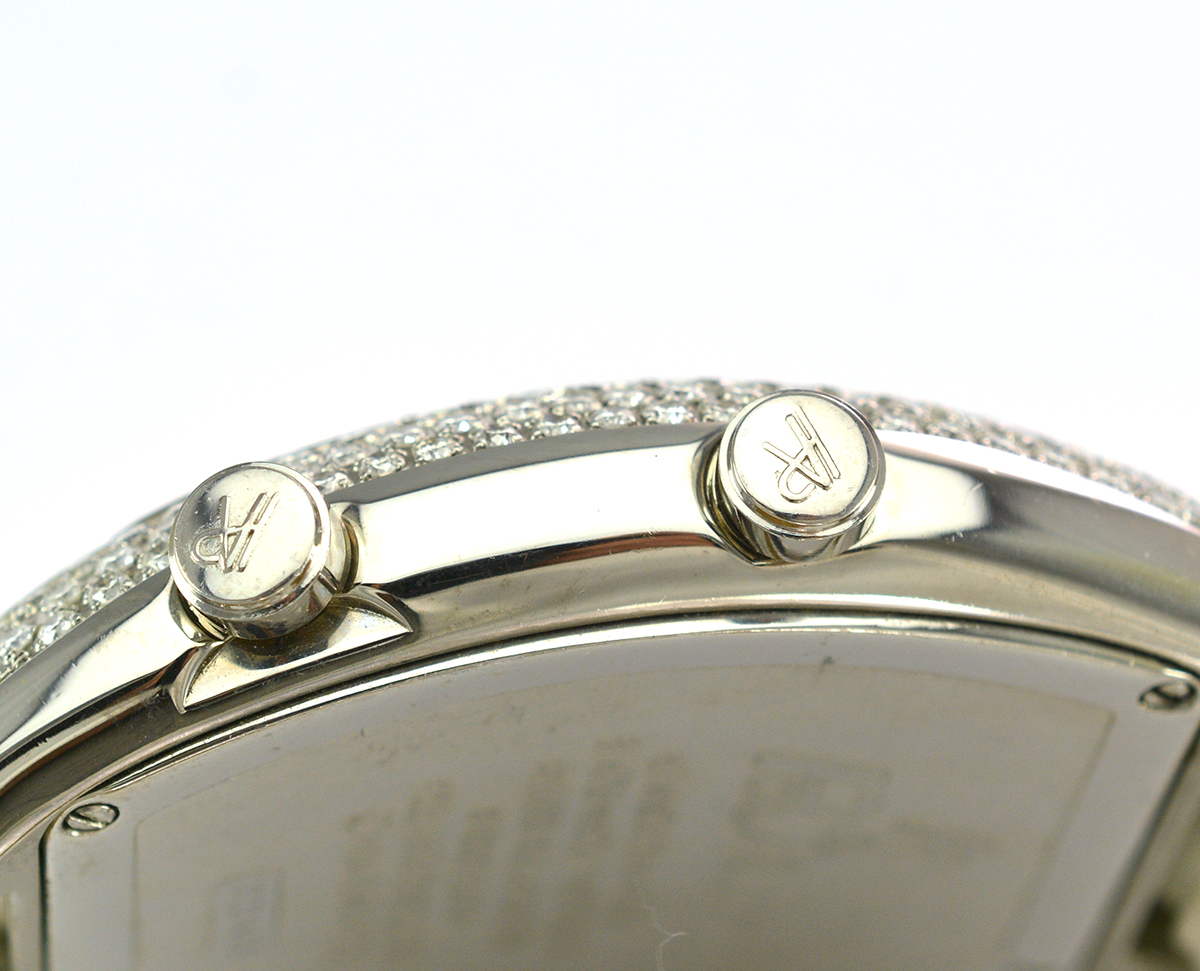 Polanti 3 - Time Zone Stainless Steel Pink Mother of Pearl Dial Diamond ...