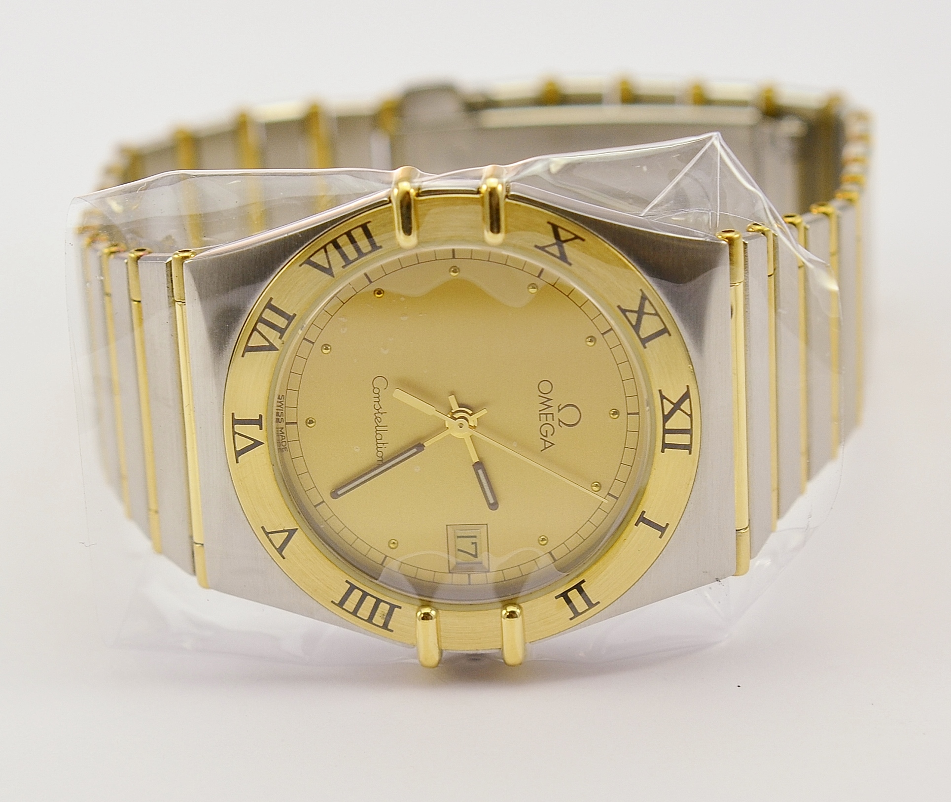 Omega Constellation 18K Gold/Stainless Steel Watch 32MM Quartz ...