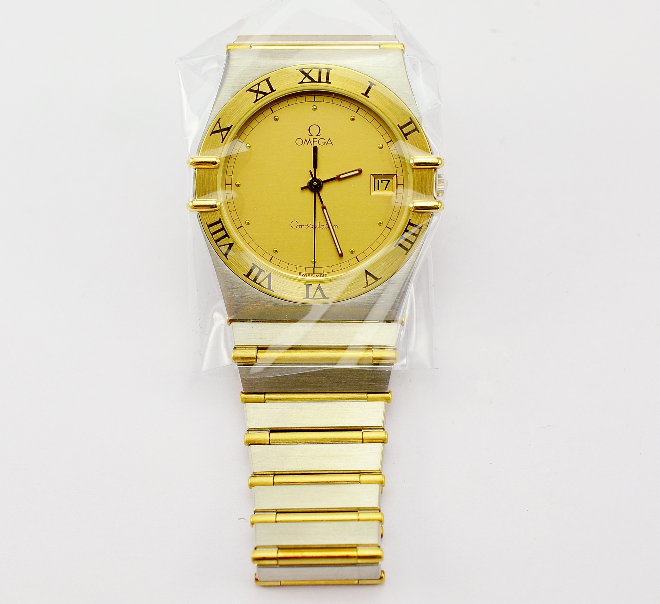 Omega Constellation 18K Gold/Stainless Steel Watch 32MM Quartz ...