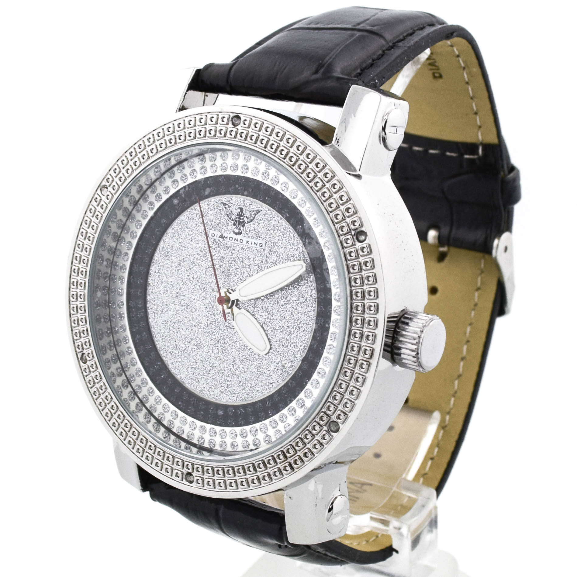 Diamond King Stainless Steel Back Mens Watch | Property Room