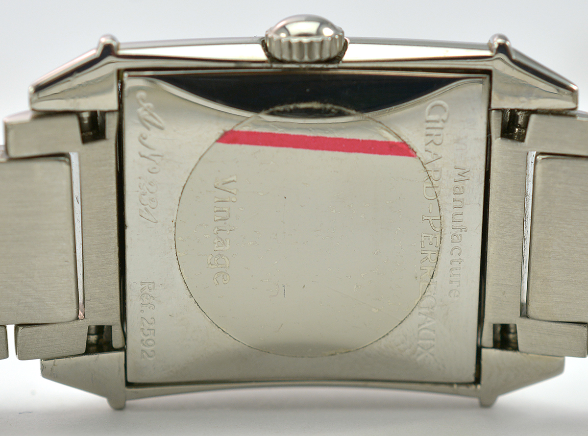 Girard Perregaux Vintage 1945 Quartz Original White Silver Dial Lady's ...