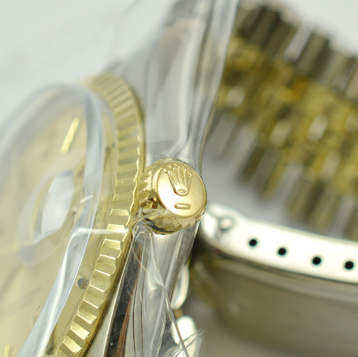 Rolex Datejust 1 Million Serial 18K Gold and Stainless Steel Champagne ...