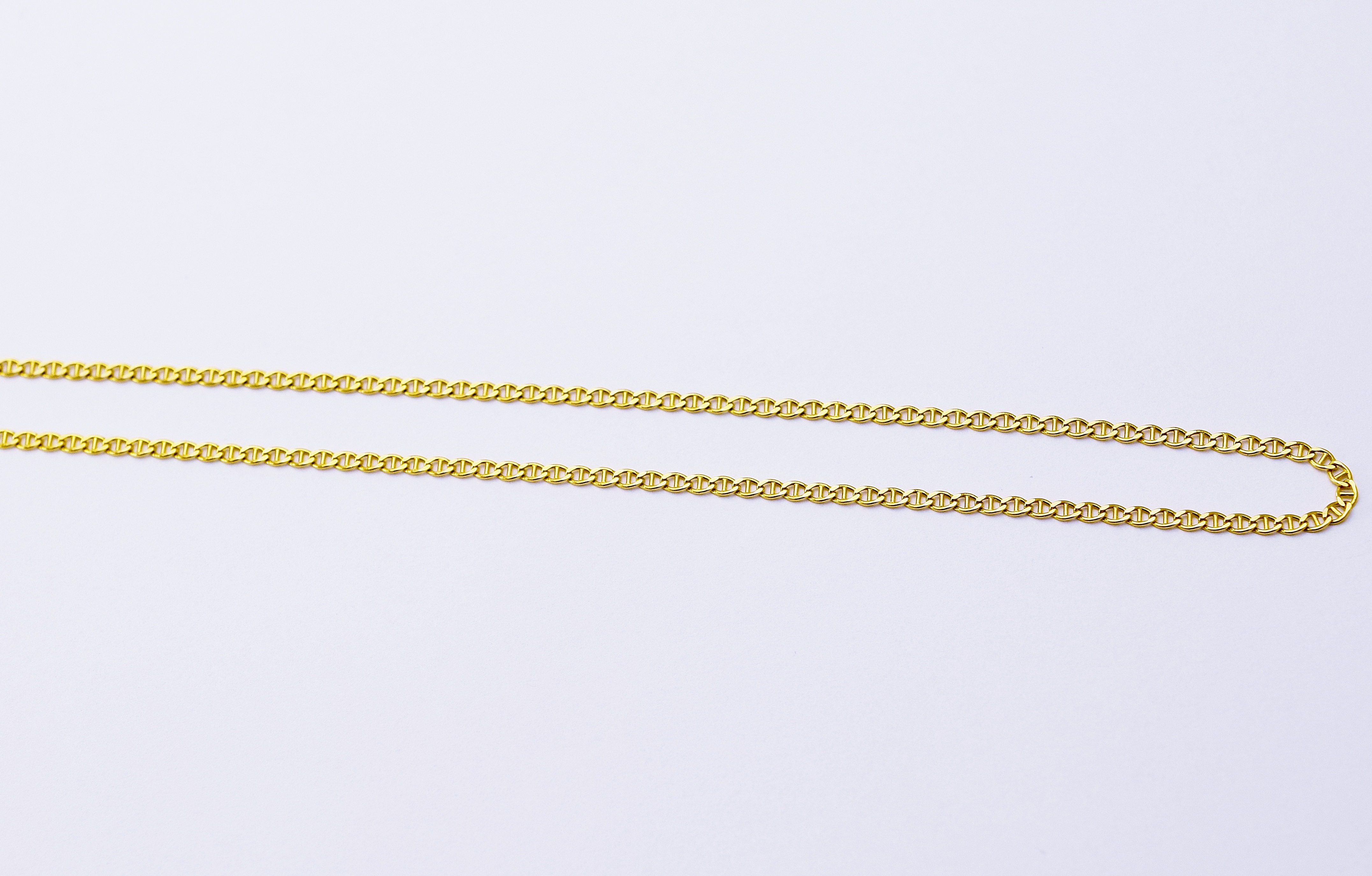 14K Yellow Gold 2.25 Grams Link Chain Necklace | Property Room