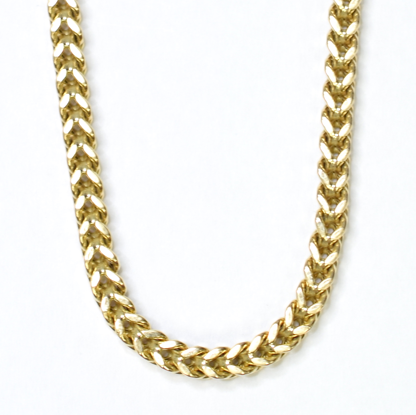 10K Yellow Gold 26.30 Grams Link Chain Necklace 41 Inches | Property Room