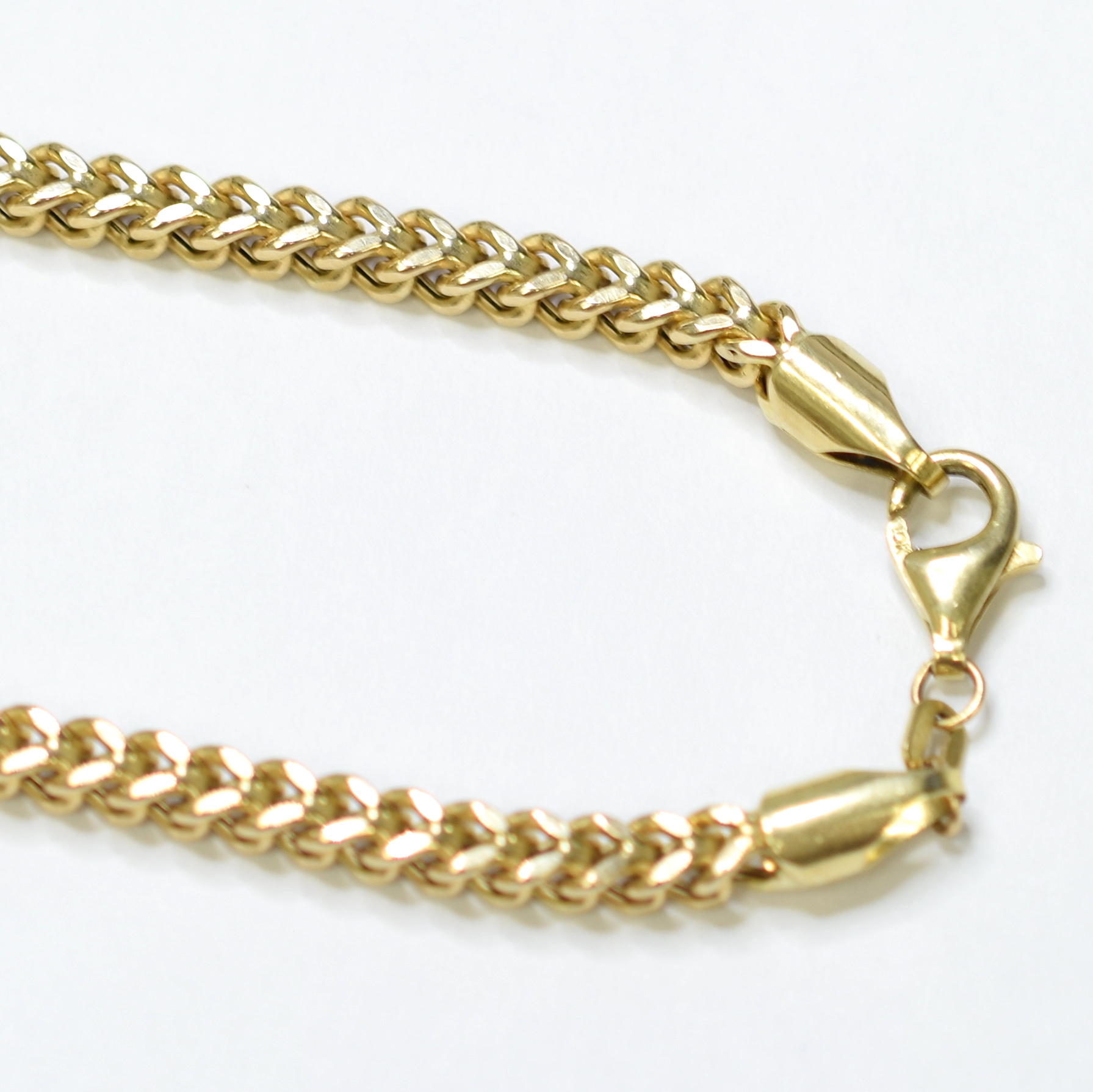 10K Yellow Gold 26.30 Grams Link Chain Necklace 41 Inches | Property Room