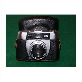 2 in 1 Auction! Vintage Sears 65 Camera with HALINAR Anastigmat ...