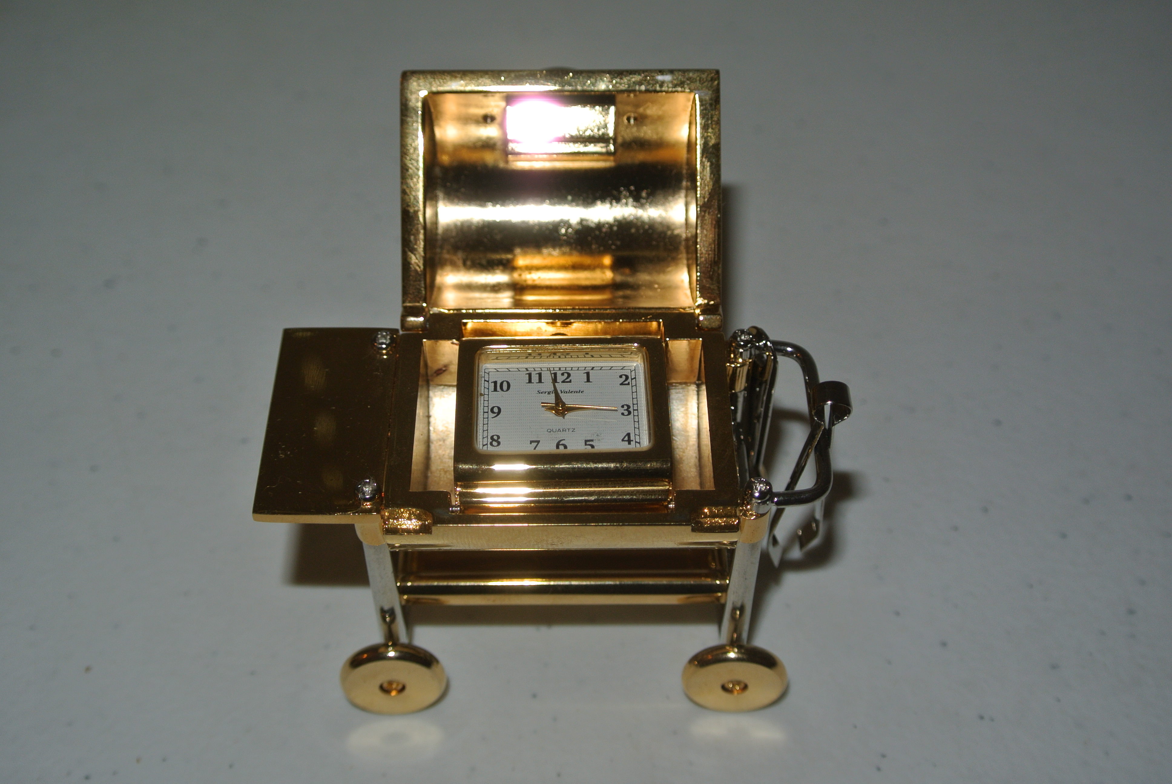 BBQ Grill Miniature Clock | Property Room
