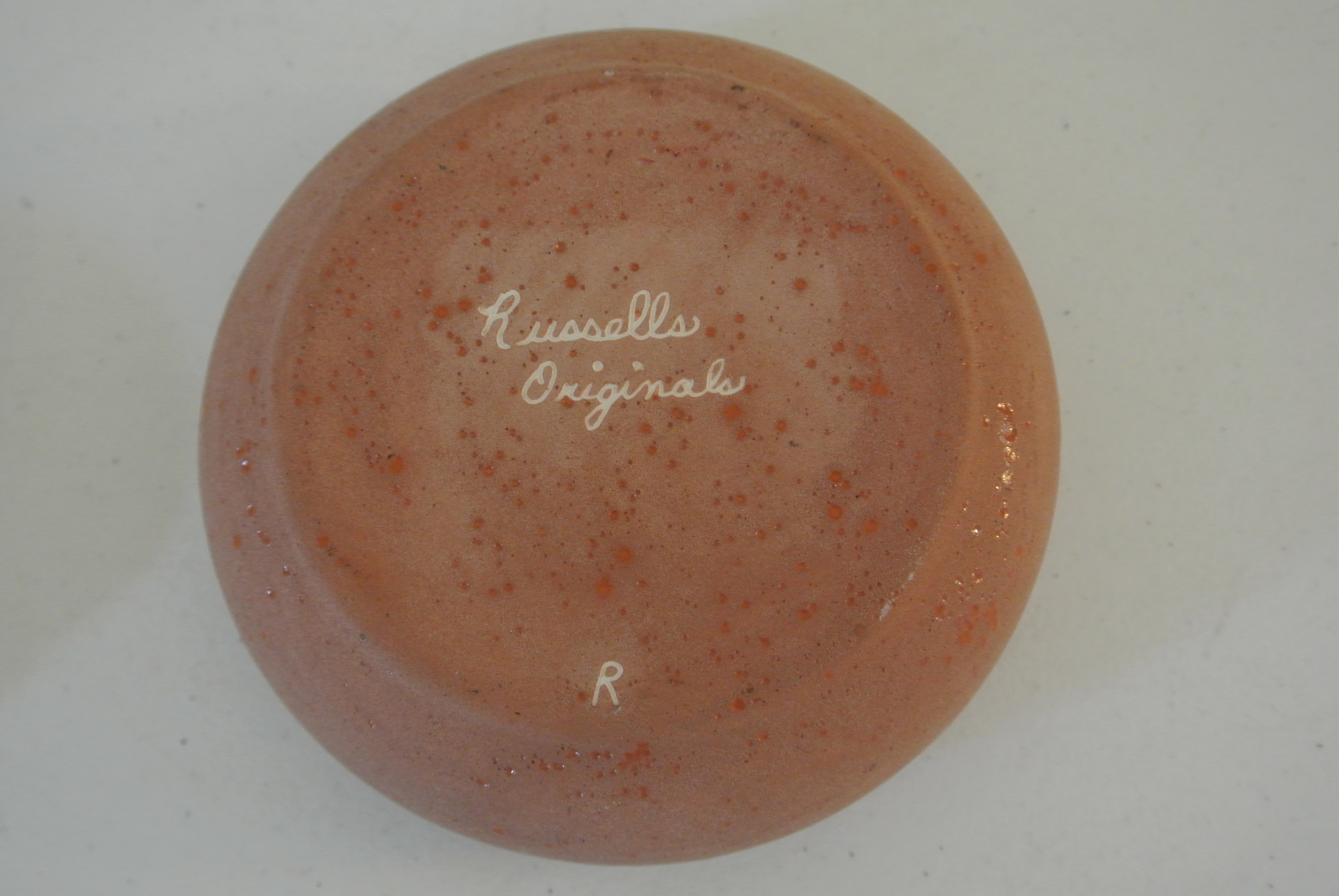 Russell's Originals Handpainted 22K Gold Pottery Trinket Box | Property ...