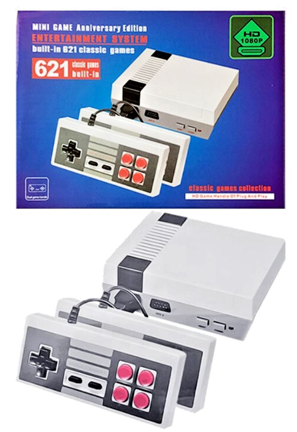Brand New Mini Classic Retro Gaming System - 621 Games | Property Room