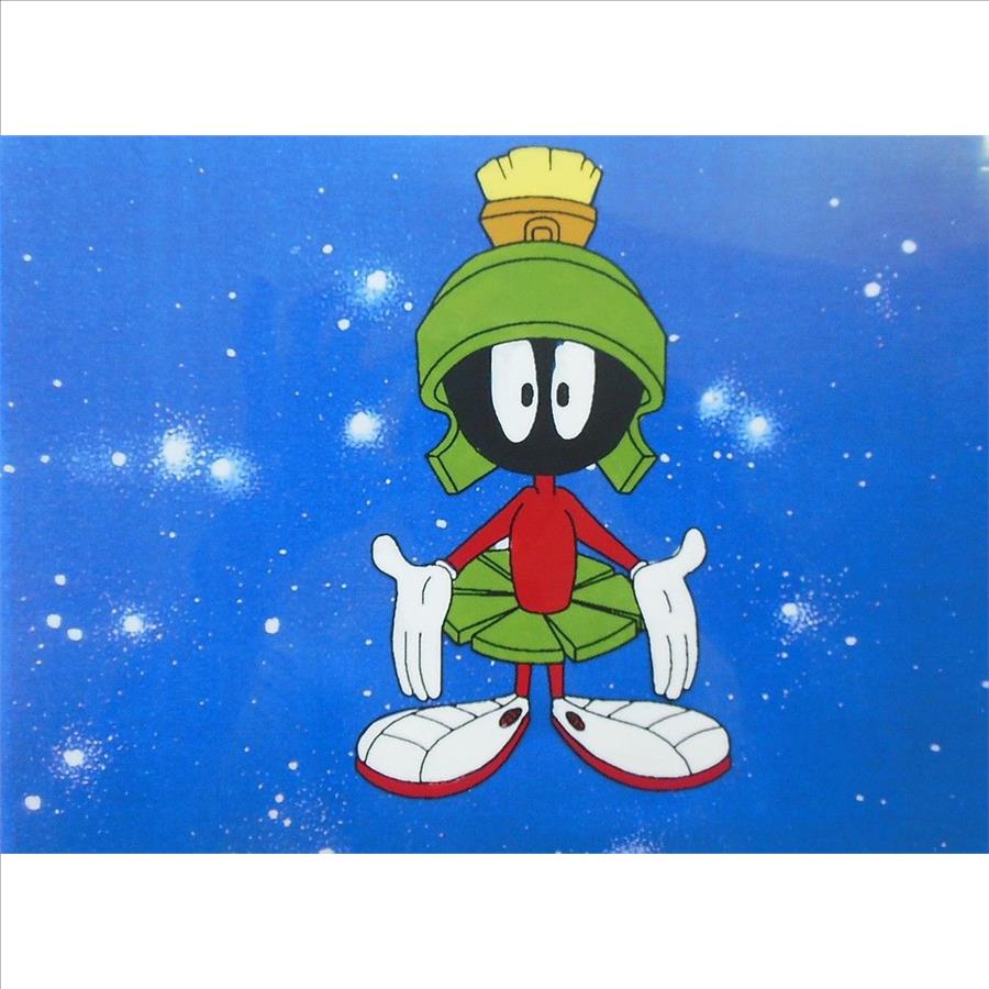 Marvin the Martian - Hand Painted Animation Art Cel | Property Room