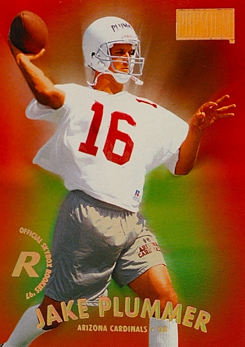 JAKE PLUMMER ~ 1997 PREMIUM" - "ROOKIE CARD" + ARIZONA CARDINALS ...