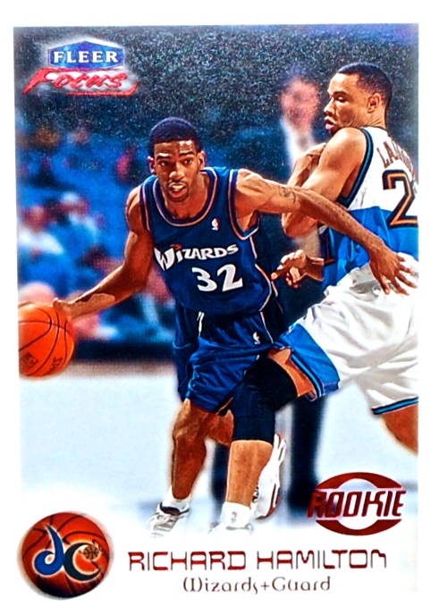 RICHARD HAMILTON ~ 1999-00 FOCUS ~ "ROOKIE CARD" ~ WASHINGTON WIZARDS ...