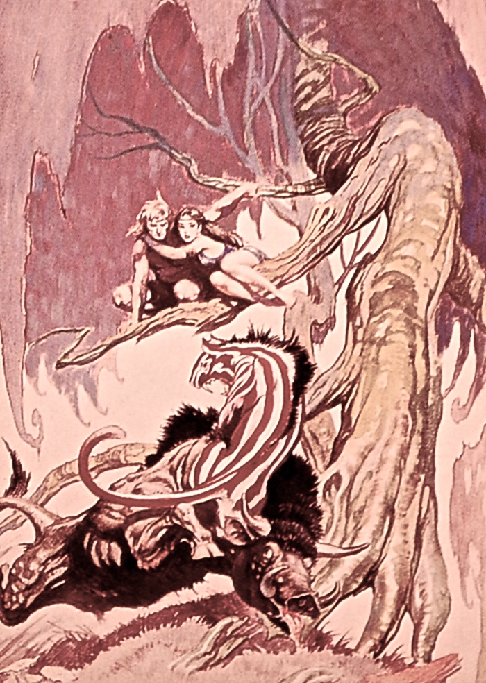 1993 COMIC IMAGES ~ ARTIST: FRANK FRAZETTA ~ BEASTS OF VENUS | Property ...
