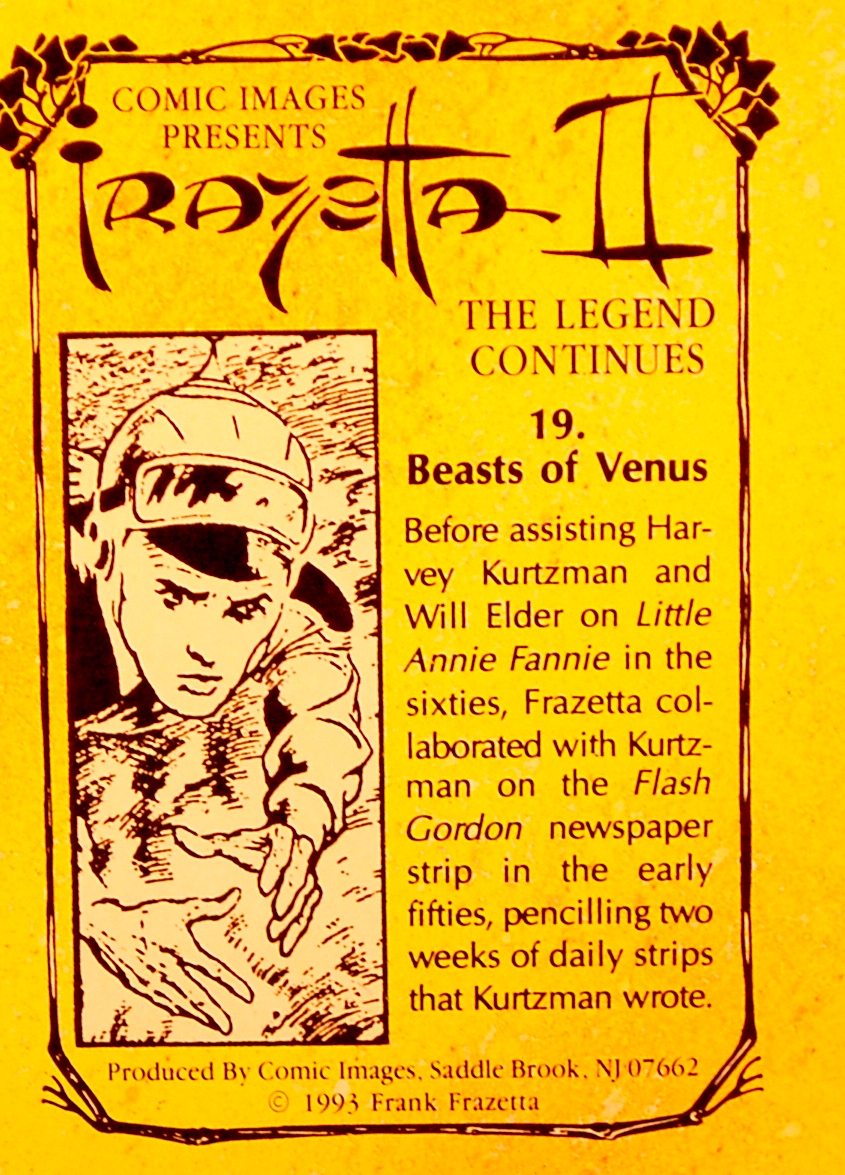 1993 COMIC IMAGES ~ ARTIST: FRANK FRAZETTA ~ BEASTS OF VENUS | Property ...